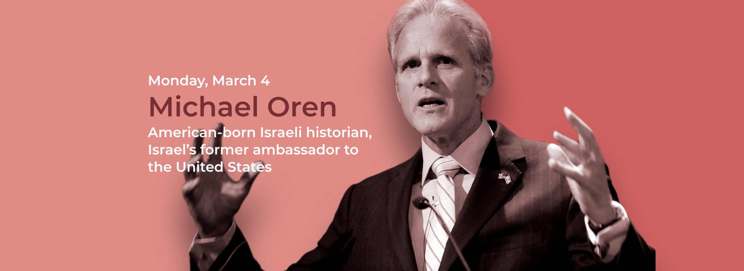 Michael Oren - Desert Town Hall